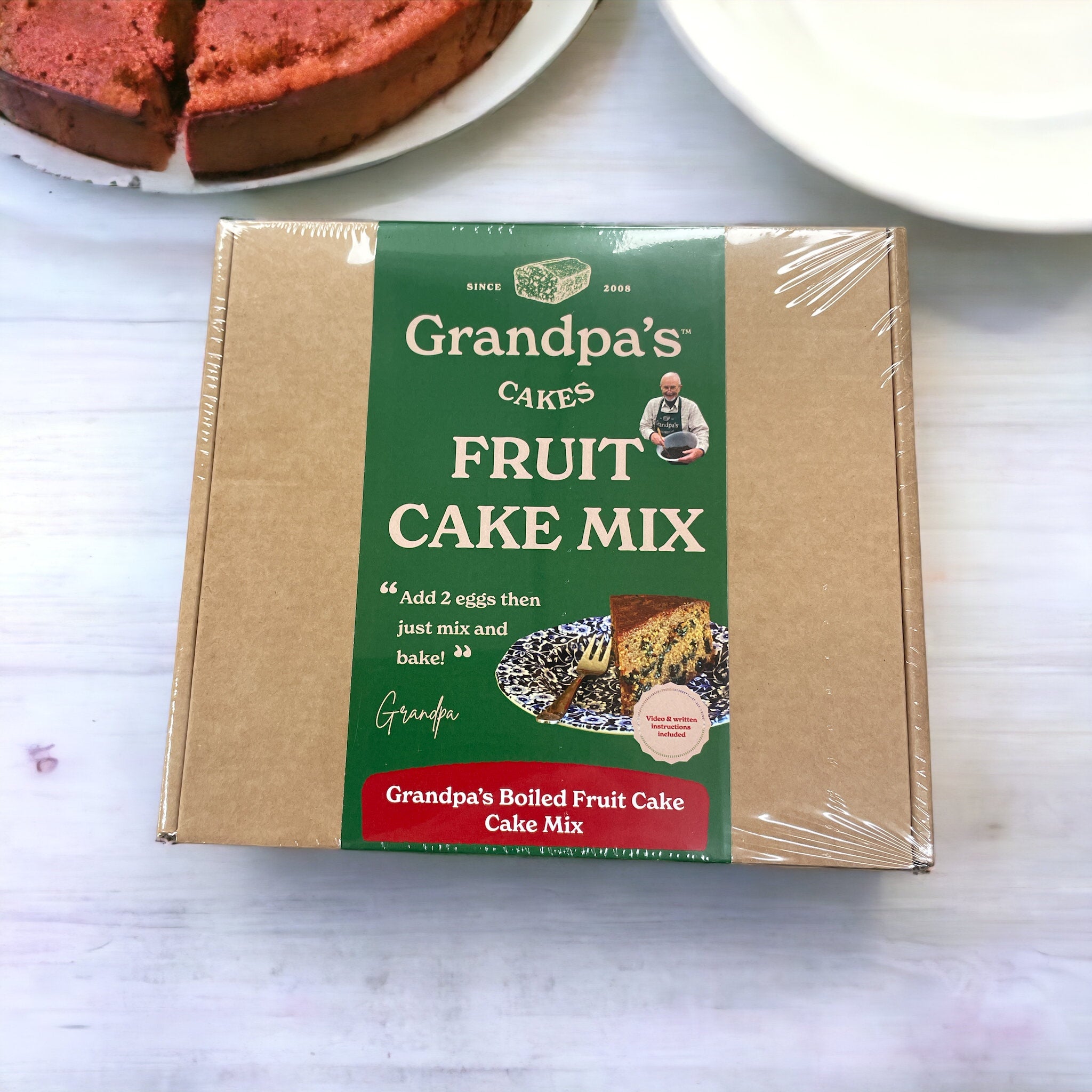 Christmas Cake Fruitcake Mix - Rum, Brandy or Traditional – Grandpa's Cakes